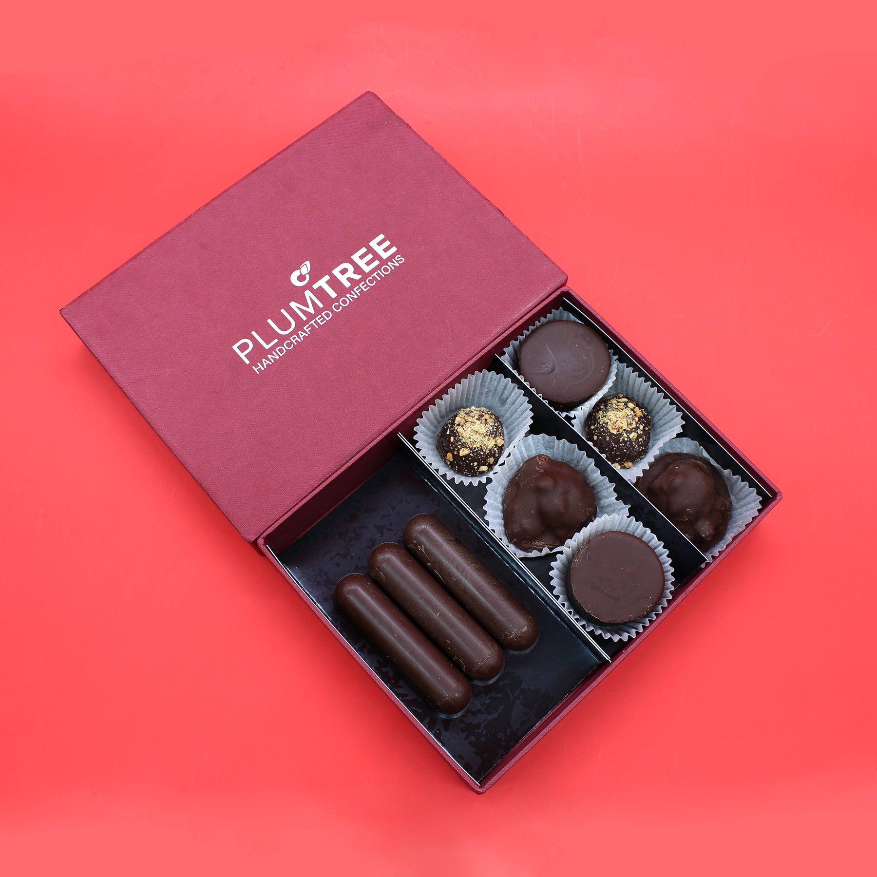 Curated Chocolate Box (No Sugar Added) – PlumTree Handcrafted Confections